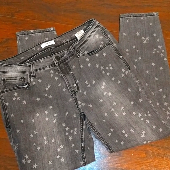 Kensie | Jeans | Star Printed Stretch Denim Jeans | Poshmark